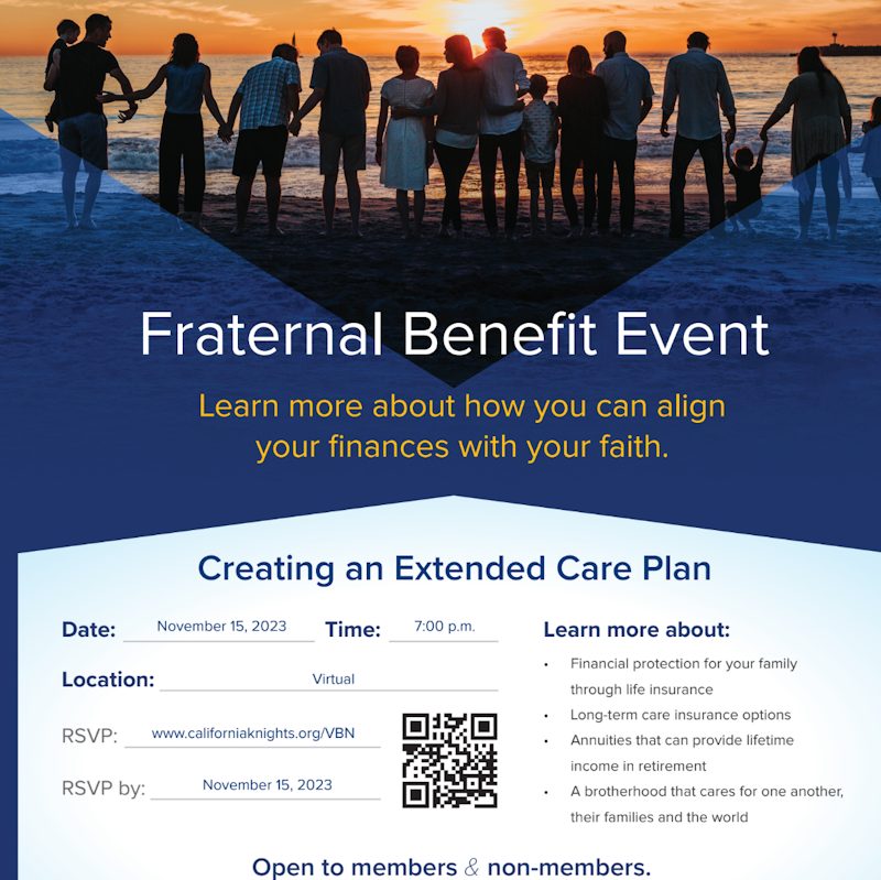 Fraternal Benefit Events in English AND Spanish – Knights of Columbus ...